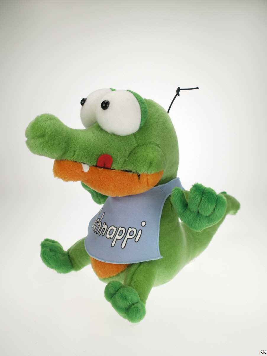 Plüschfigur Schnappi, das kleine Krokodil, klein